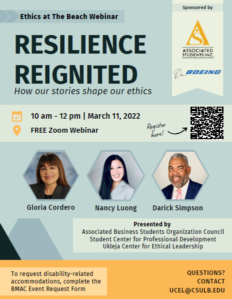 Ethics at The Beach on March 11, 2022 | California State University ...
