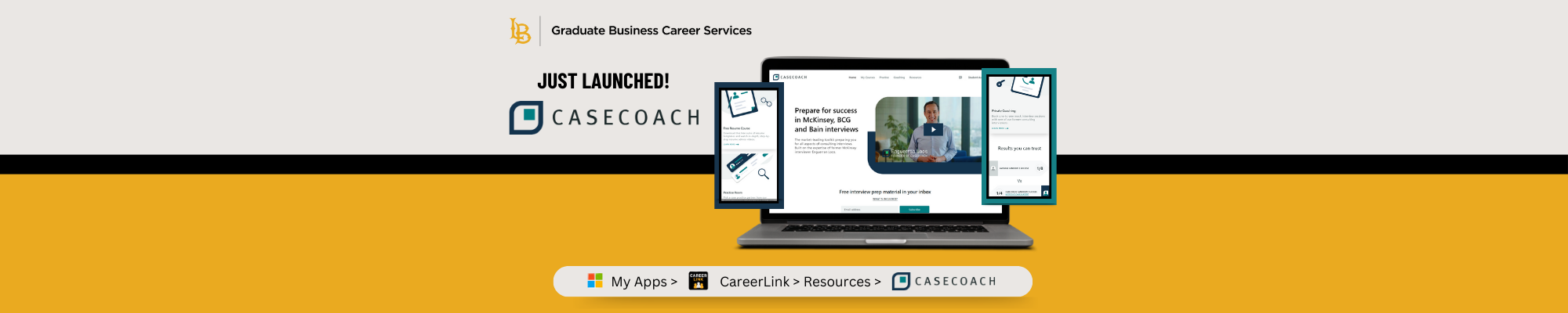 GBCS: Just Launched - CASECOACH | California State University Long Beach