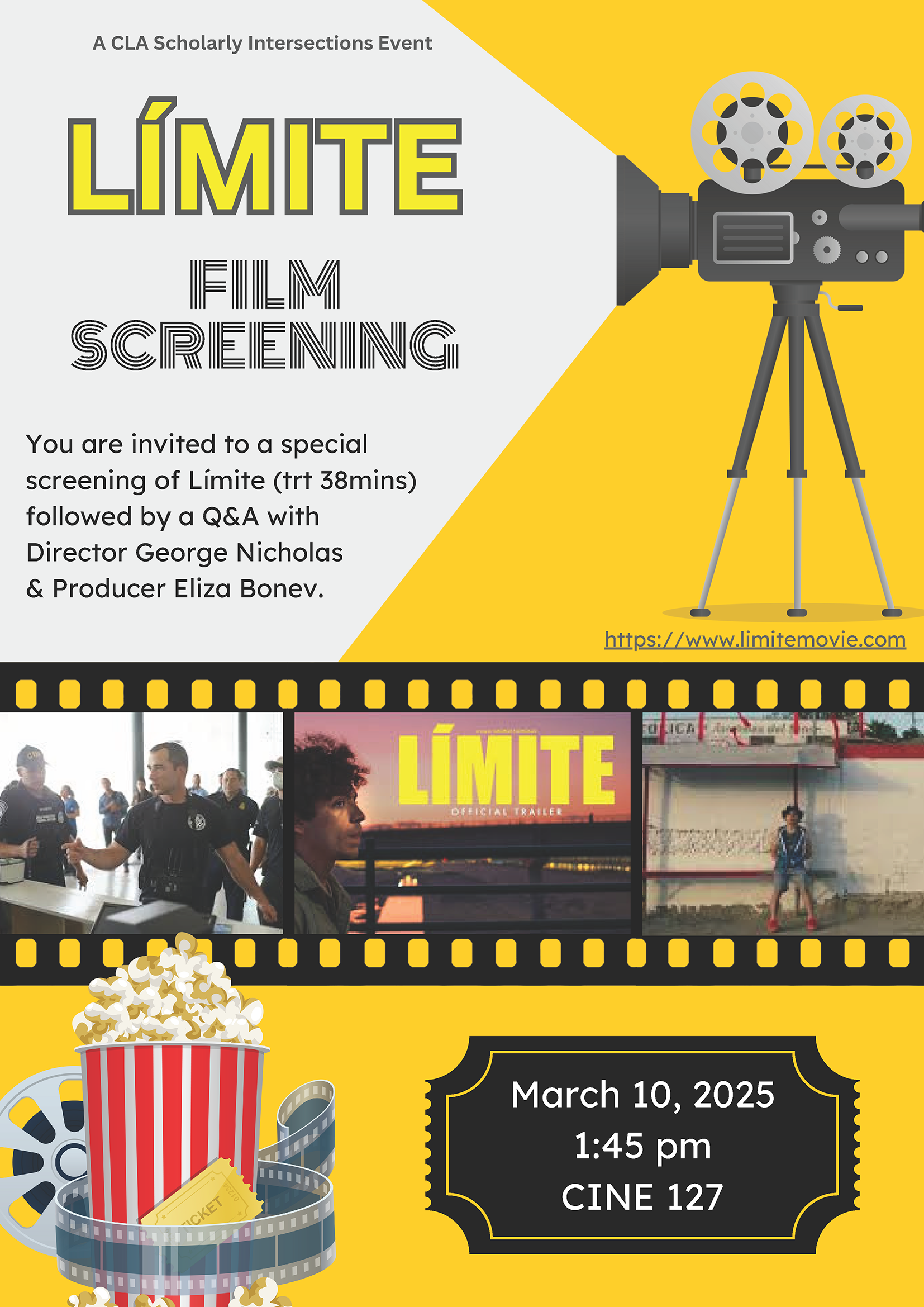Film Screening: "Límite" with Q&A | California State University Long Beach