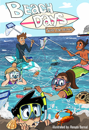 DRAFT Beach Safety Comic Book Program - Shark Lab | California State ...