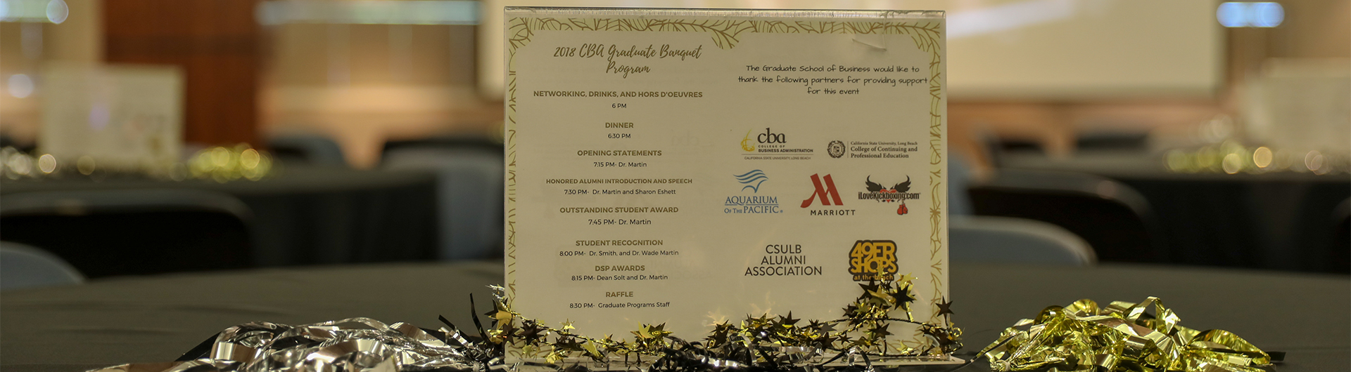 2018 Graduate Banquet | California State University Long Beach
