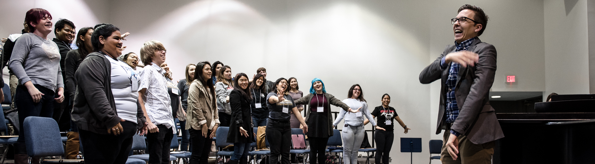 Joshua Palkki conducts at CSULB Festival | California State University ...
