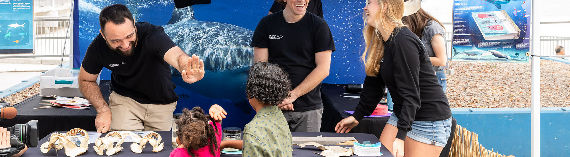 Students get close-up look at shark teeth | California State University ...