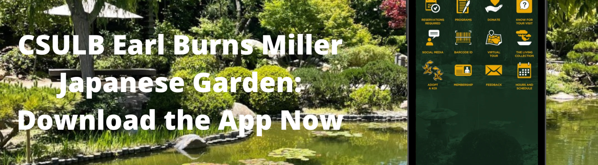 Download the Garden App | California State University Long Beach