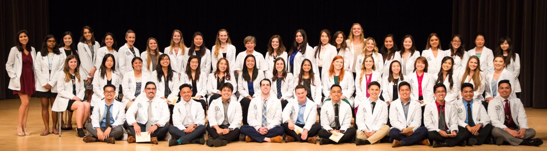 Students officially step into nursing program | California State ...
