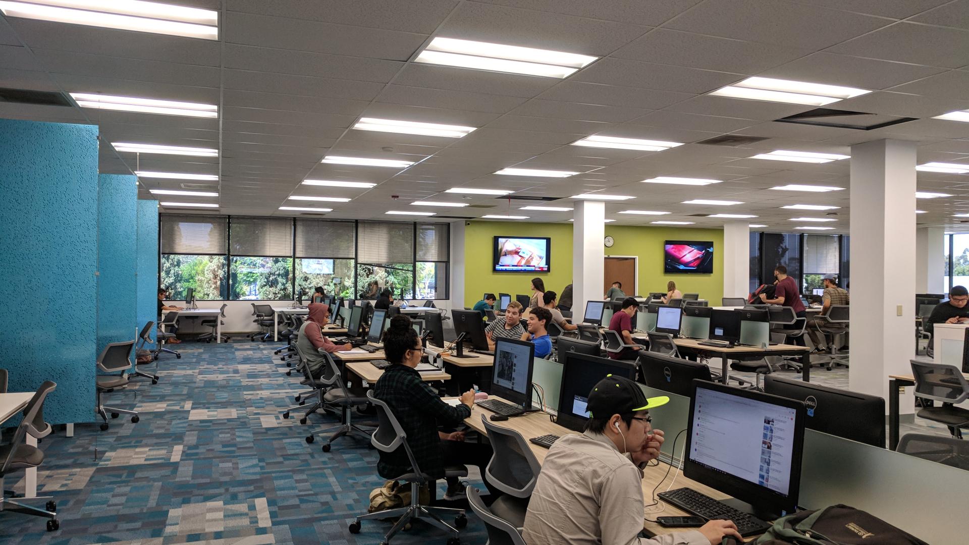 Newly Renovated COB Open Access Lab, Opens Fall 2018 | California State ...