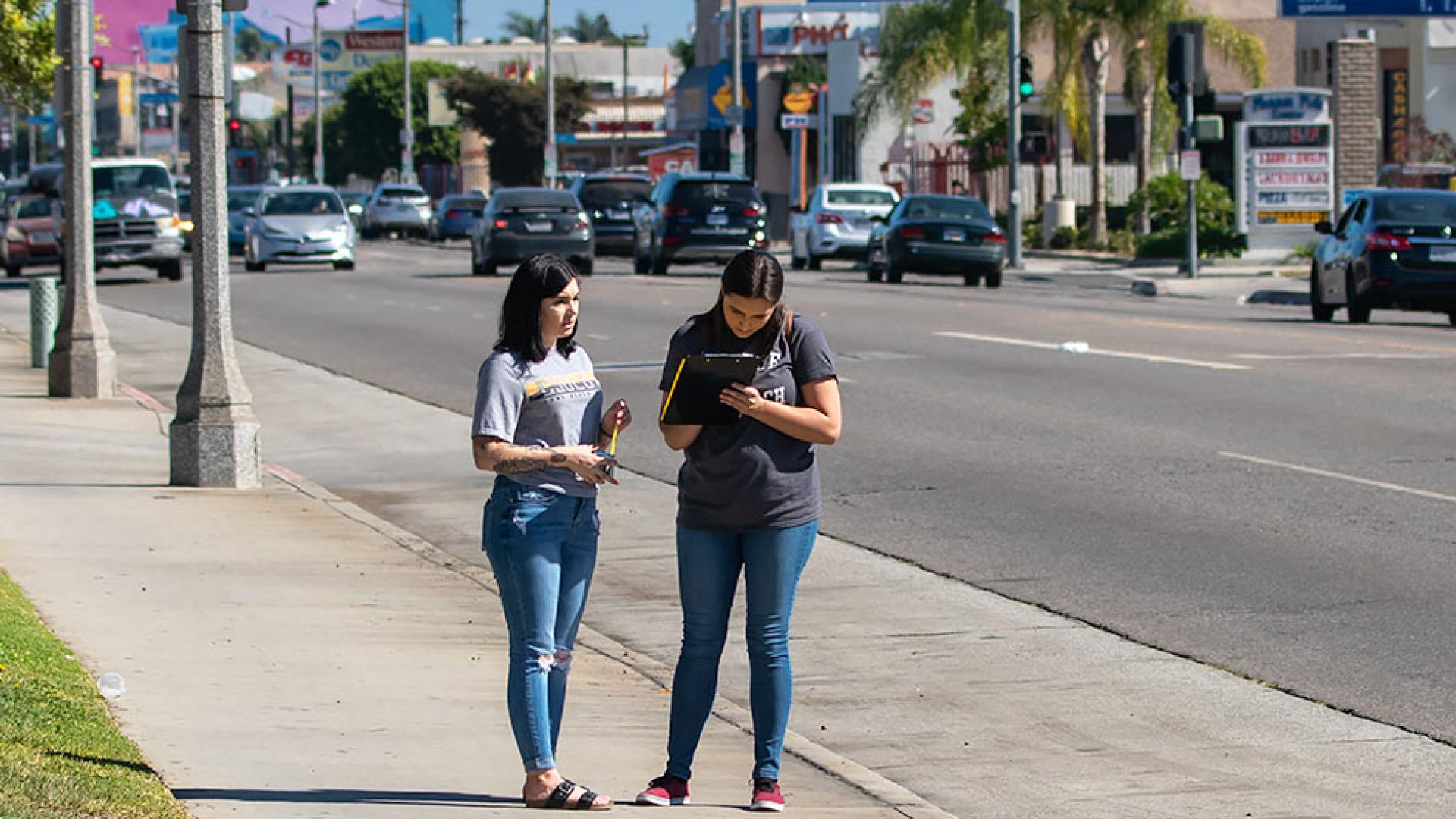 Class assignment leads to improvements on city walkways | California ...