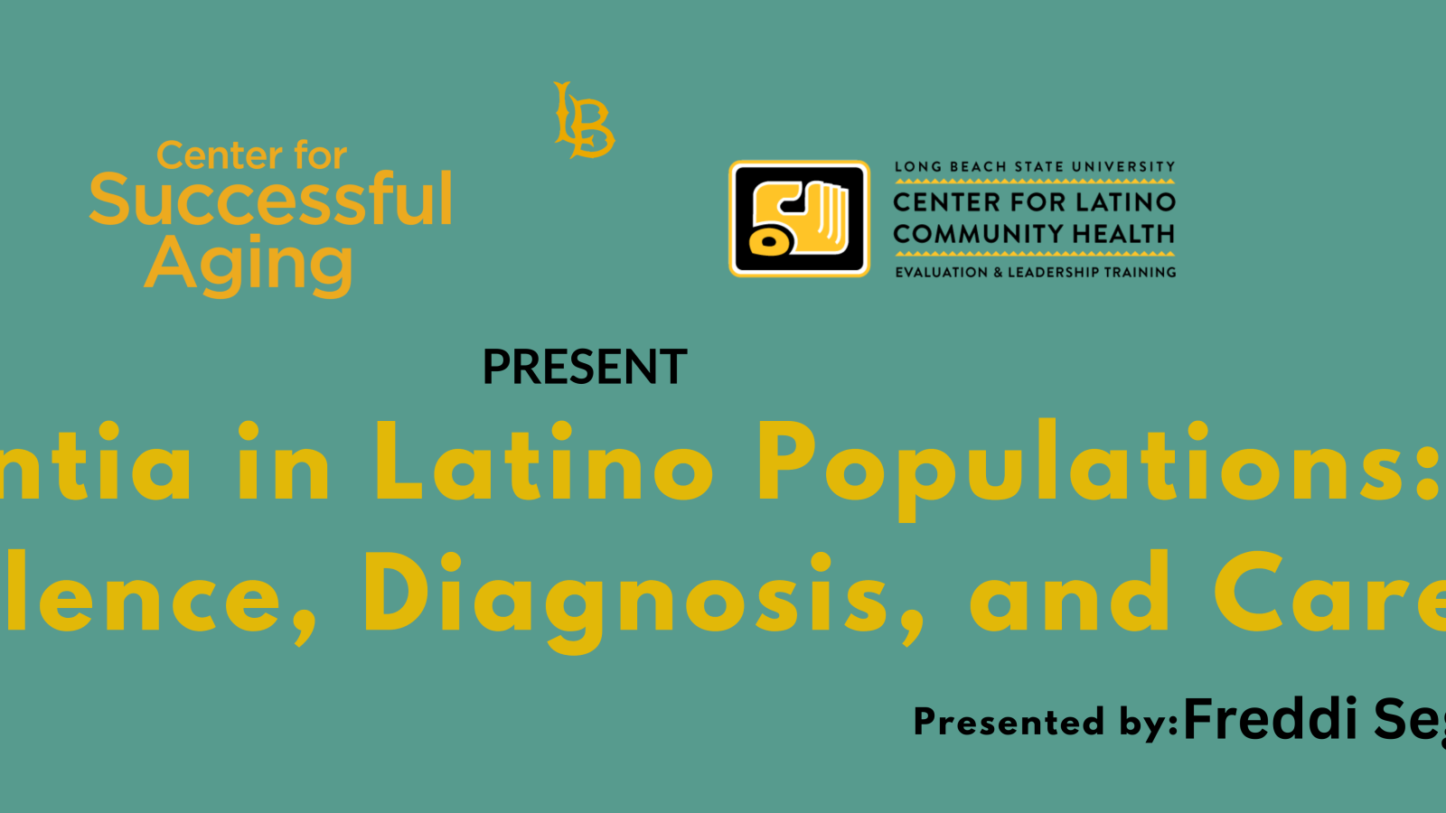 Center for Successful Aging | California State University Long Beach