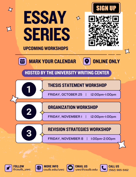 Workshops | University Writing Center - Academic Tutoring | California ...