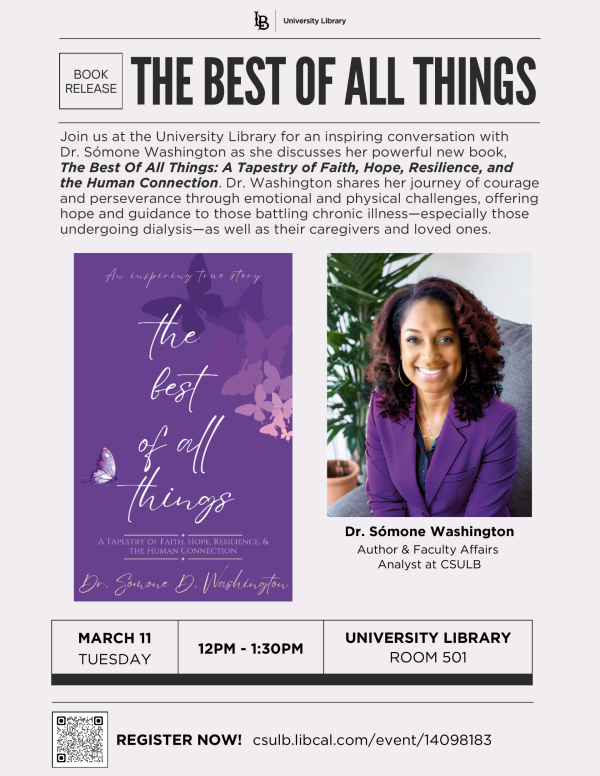 "The Best of All Things" Book Release & Talk | California State ...